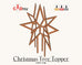 Christmas Tree Topper Star SVG Laser Cutting Files