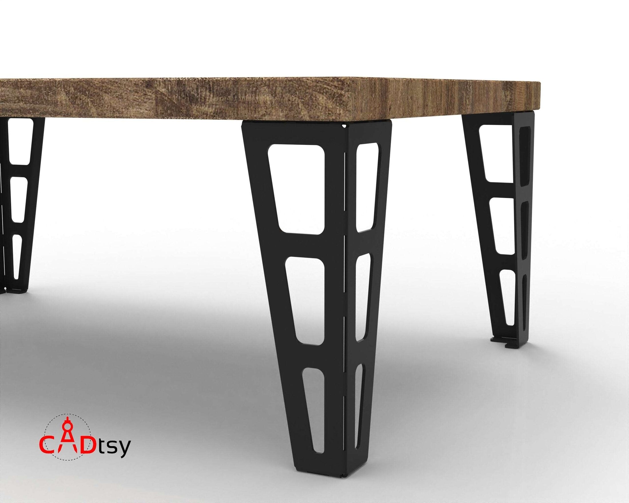 Coffee Table Legs DXF Files (2 Sizes) | CADtsy