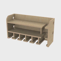 Cordless Power Tool Shelf DXF / SVG - CNC Router Drill Holder & Storage ...