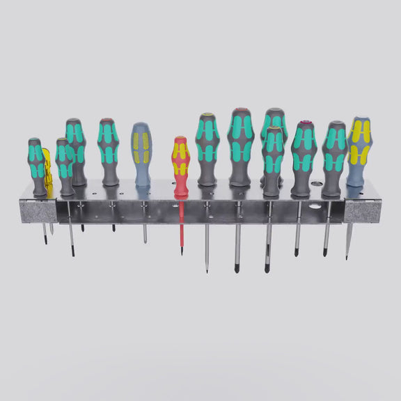 Screwdriver Wall Rack DXF Plasma Cut File. Tool Organizer