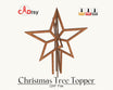 Christmas Tree Topper Star SVG Laser Cutting Files