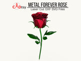 Metal Rose Plasma DXF Files | DIY Crafting Plans | CADtsy